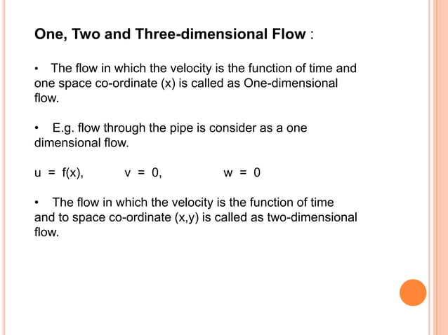 Types of flow in fluid mechanics