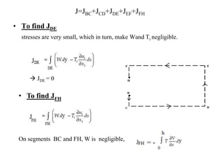j integral for double cantilever beam | PPTX