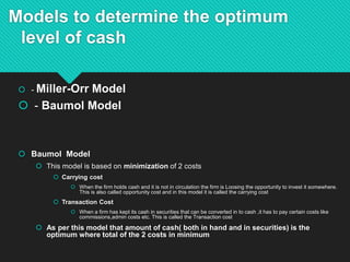 Cash management , financial management , SRCC | PPTX | Stocks and Bonds ...