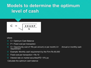Cash management , financial management , SRCC | PPTX | Stocks and Bonds ...
