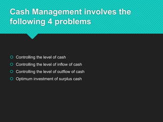 Cash management , financial management , SRCC | PPTX | Stocks and Bonds ...