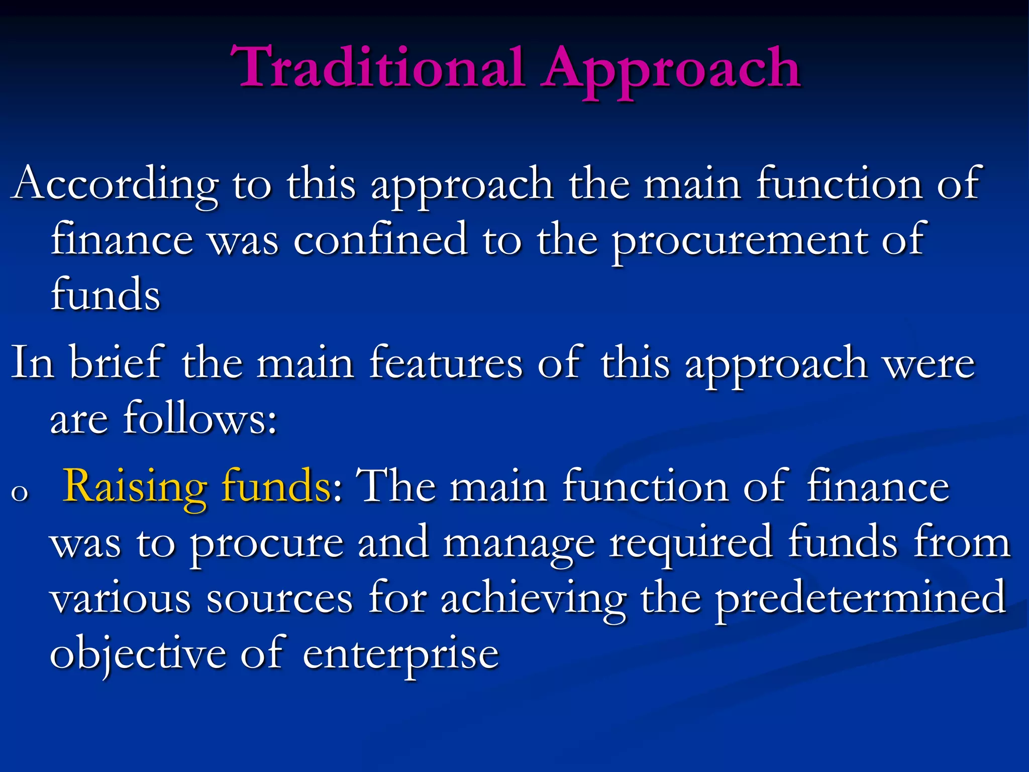 Finance function | PPT