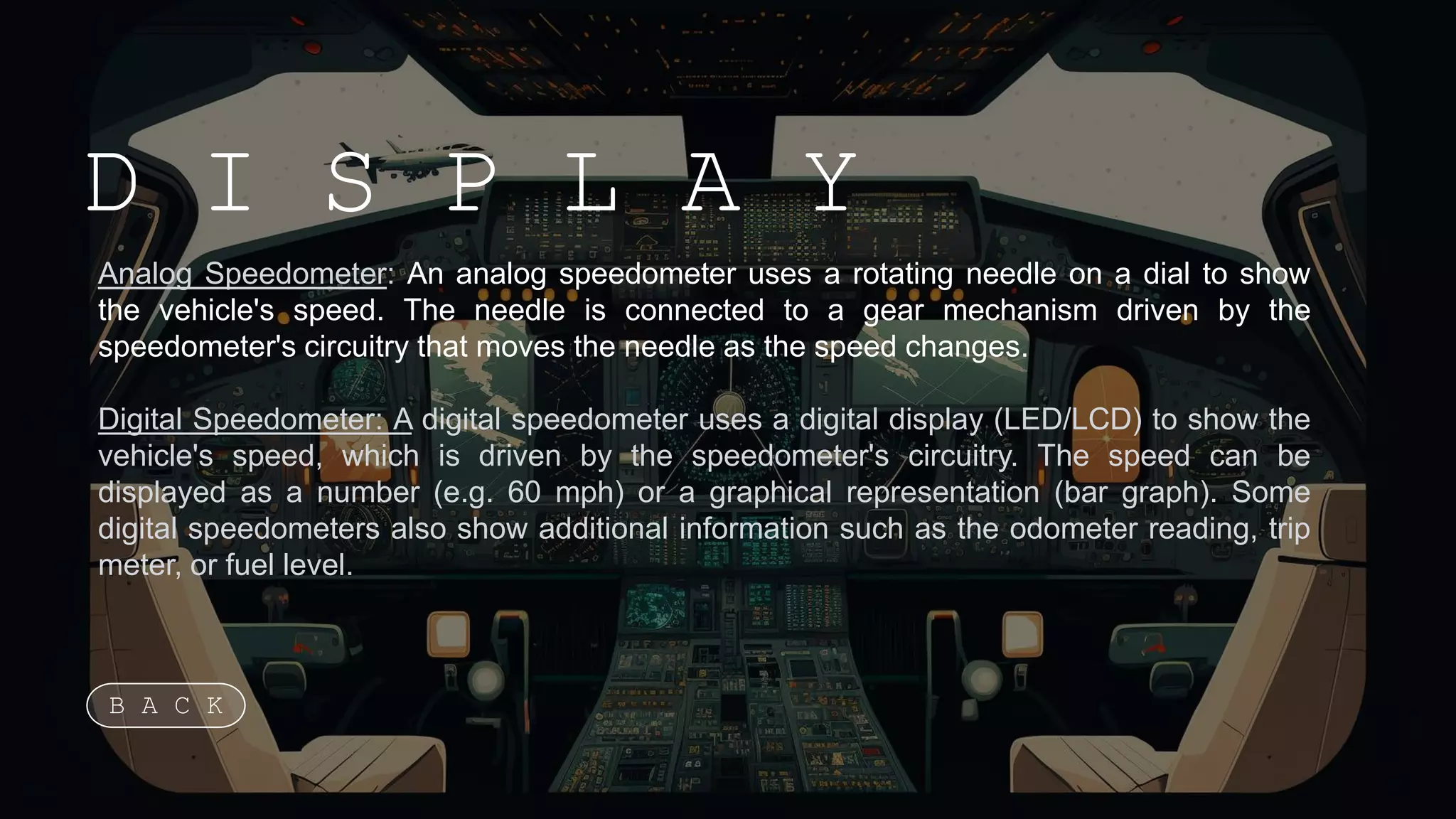 speedometer in aircraft | PPTX