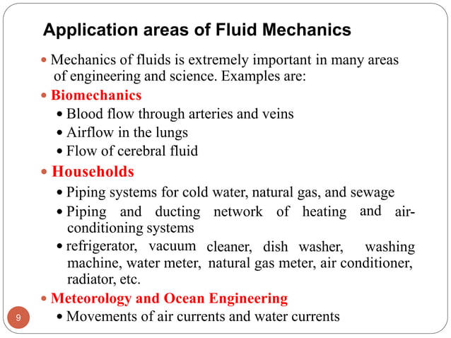 Fluid mechanics introduction, basic definitions | PPTX | Physics | Science