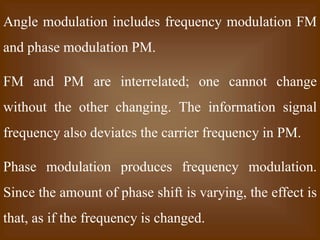 few fundamental of frequency modulation ppt | PPT