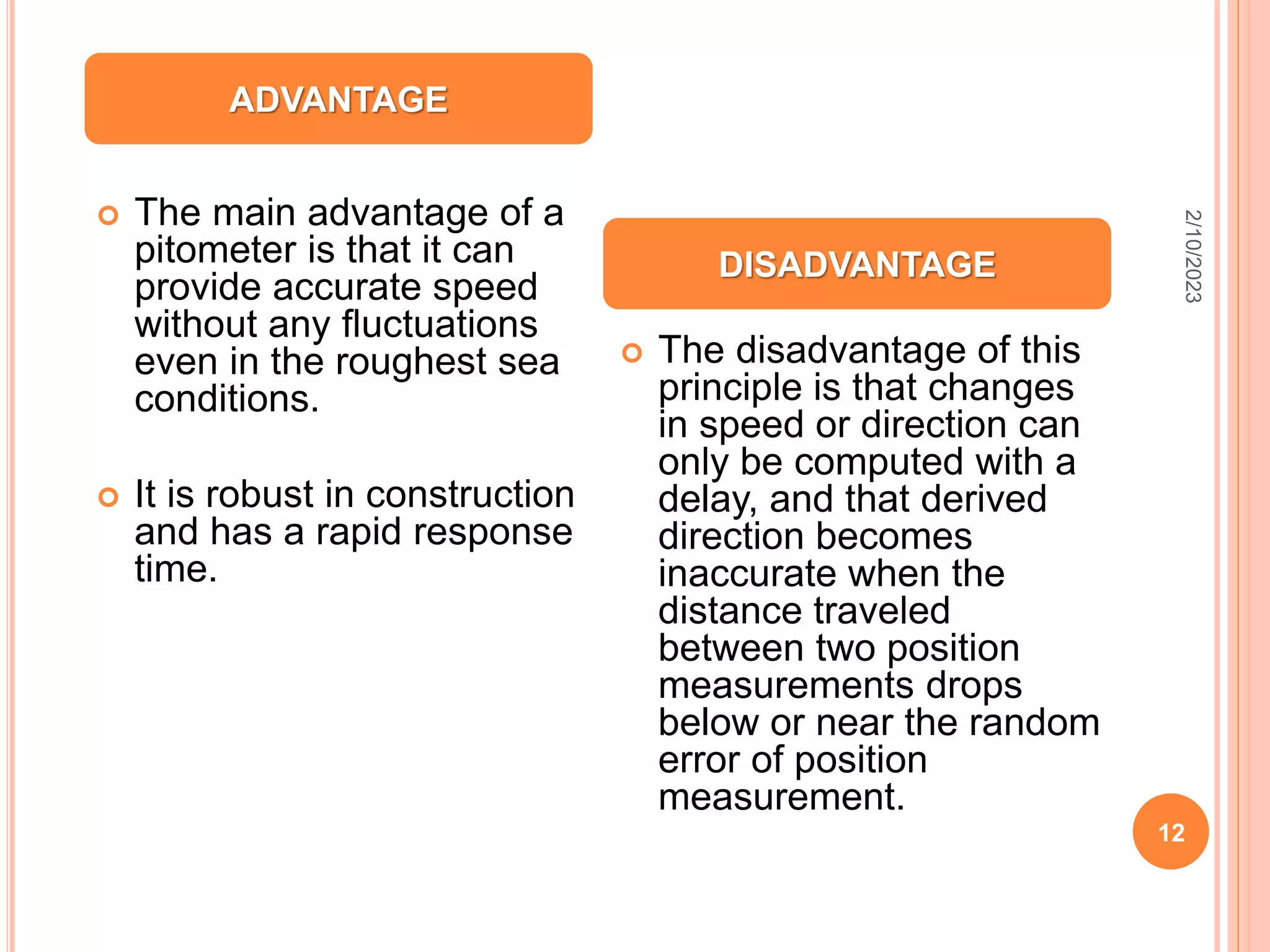 submarine pitot tube | PPTX