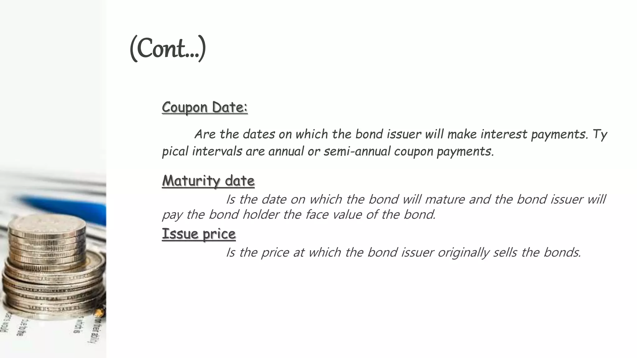 Bonds and Its types | PPTX