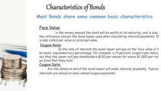 Bonds and Its types | PPTX