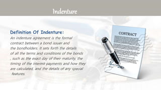 Bonds and Its types | PPTX