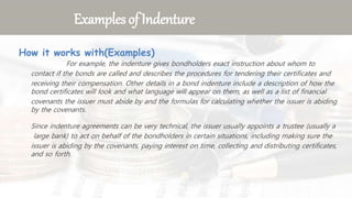 Bonds and Its types | PPTX