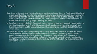 FMP Reflection/ Progress Diary Complete | PPT