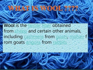 Woolen Garments | PPTX