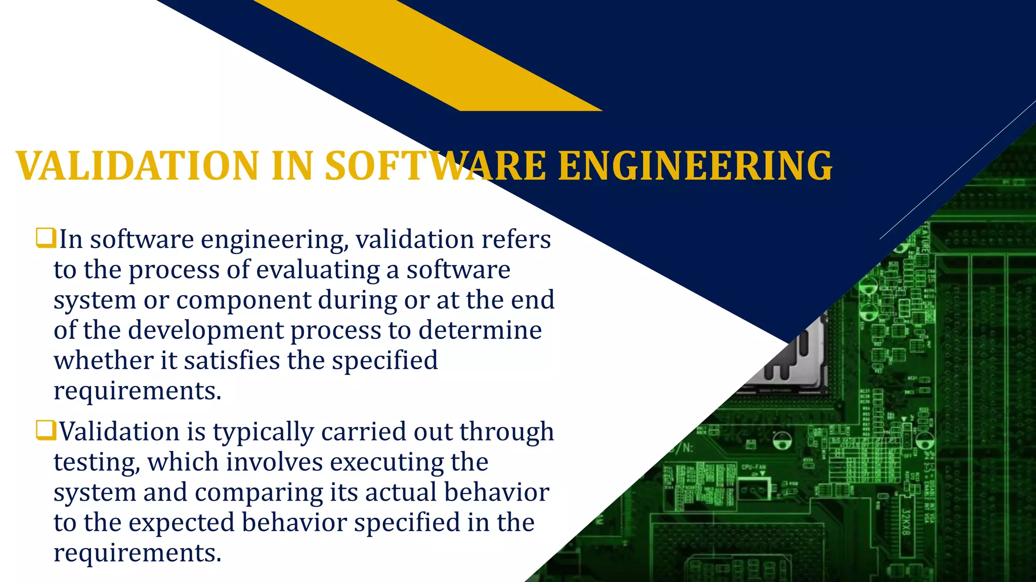 Use Of Mathematical Models For Specification And Validation In Formal Methods Pptx Physics