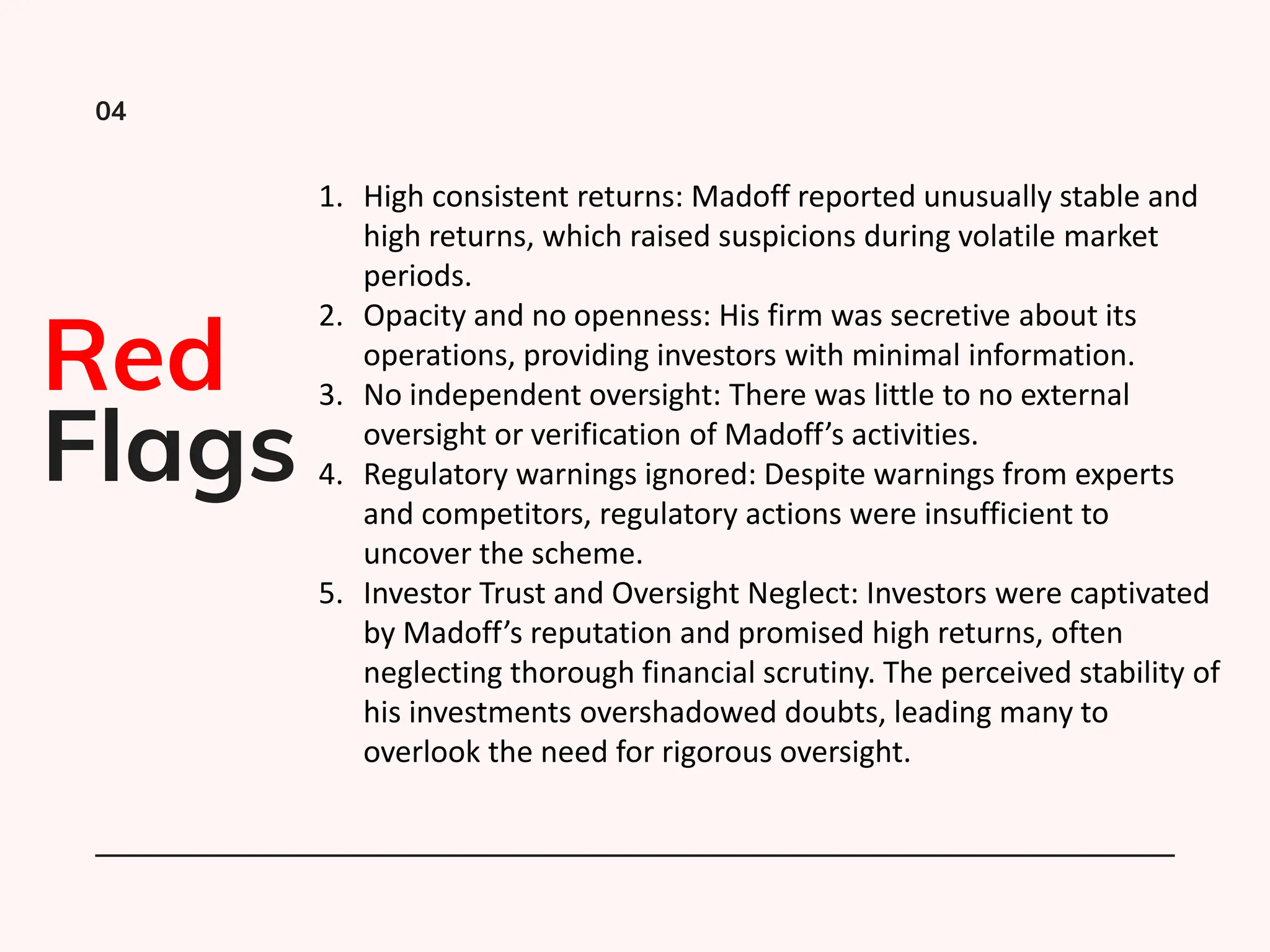 Presentation on Bernie Madoff Ponzi scheme | PPTX