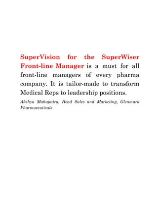 Book: Supervision for the SuperWiser Front-Line Manager | PDF