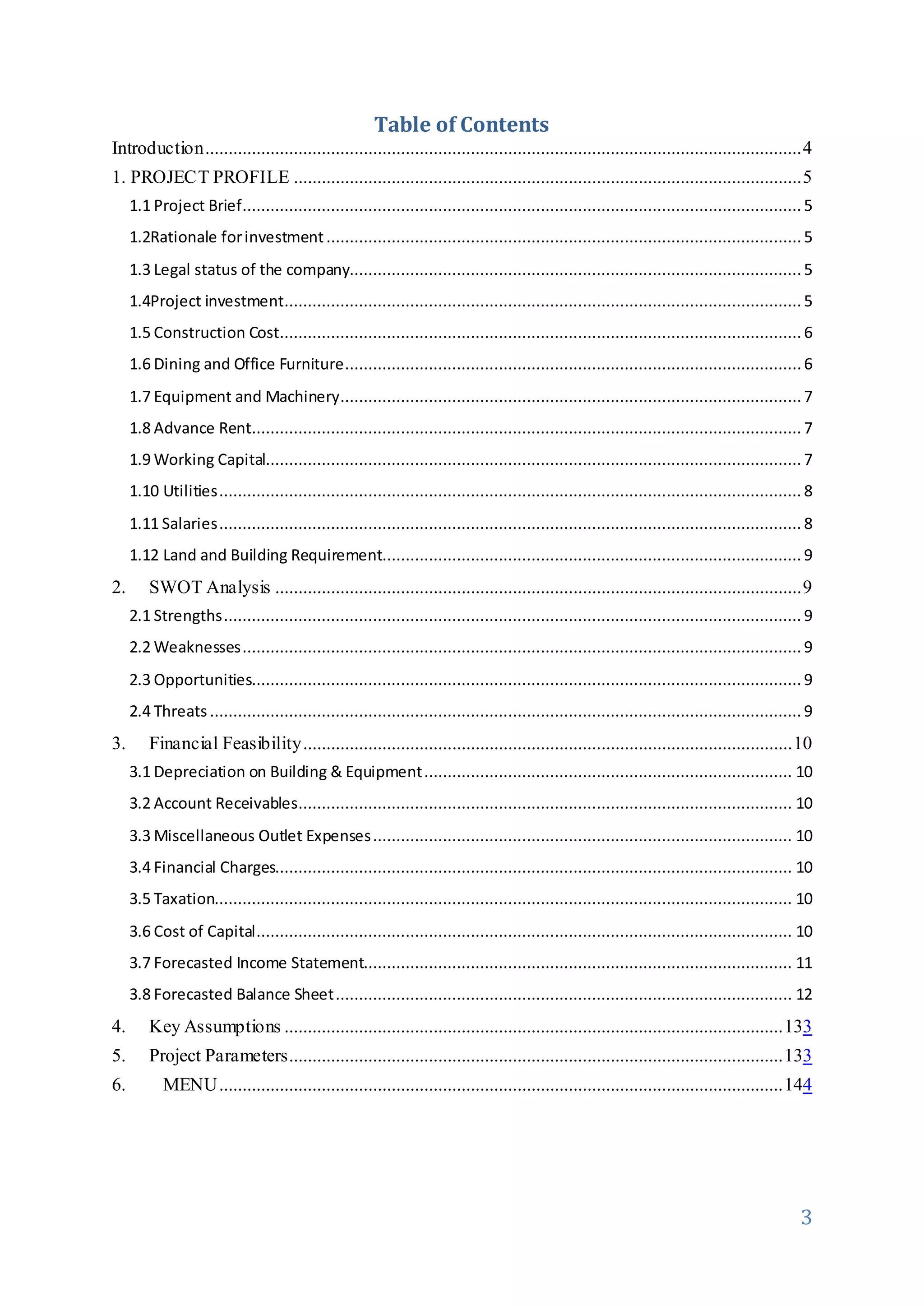 Dolphin Sea Food Restaurant Project Report | DOC