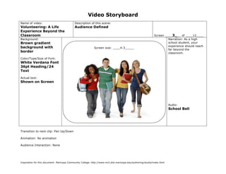 Fmp storyboard | PDF