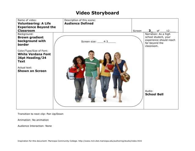 Fmp storyboard | PDF