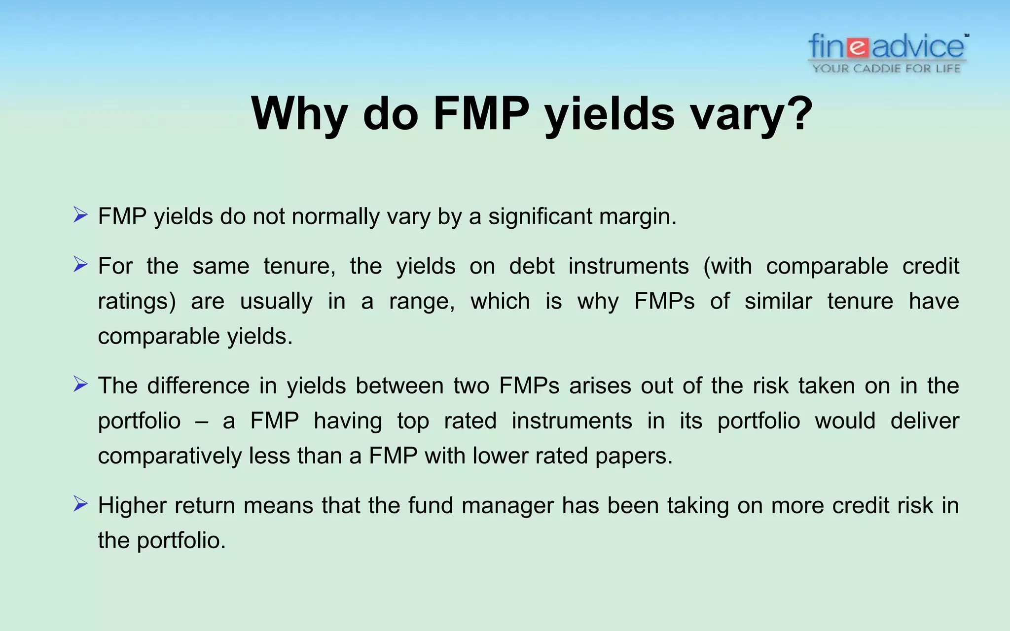 Fixed Maturity Plans and Fixed Deposits | PPT