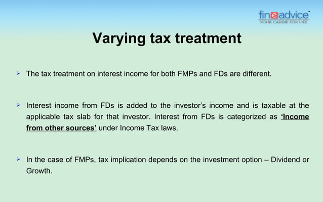 Fixed Maturity Plans and Fixed Deposits | PPT