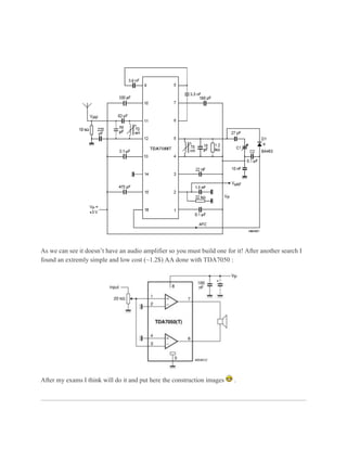 Fm radio reciever | DOCX