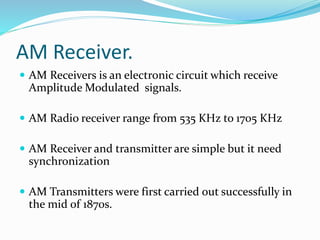 Fm receiver | PPTX