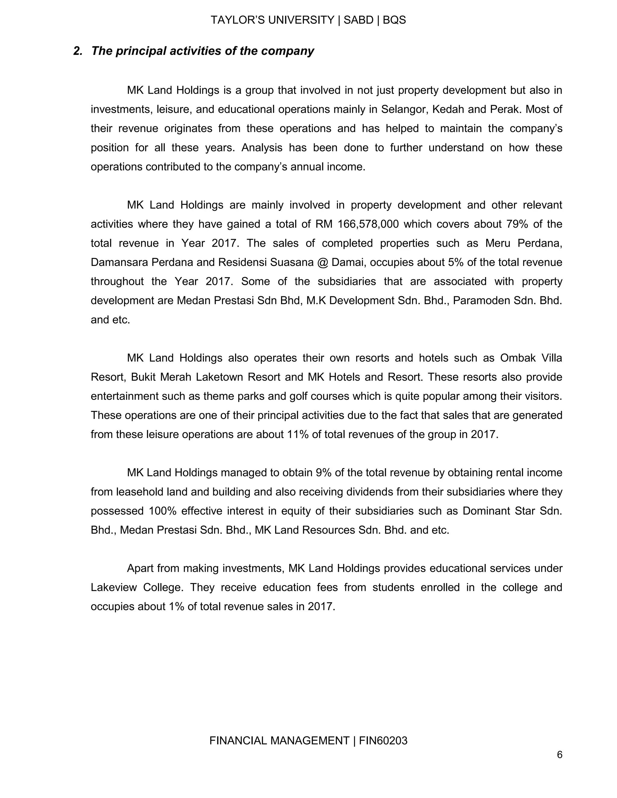 Fm report template | PDF