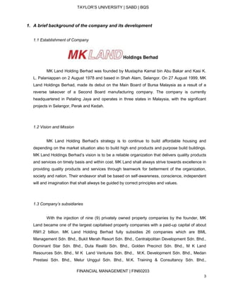 Fm report template | PDF
