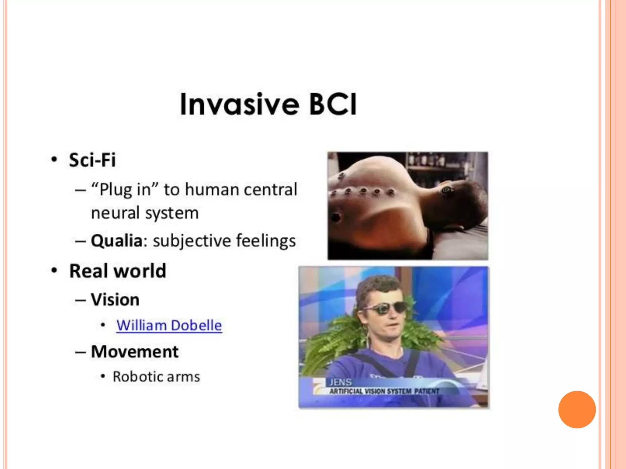 Fmri bci interface for neuroscientific research and treatment | PPT