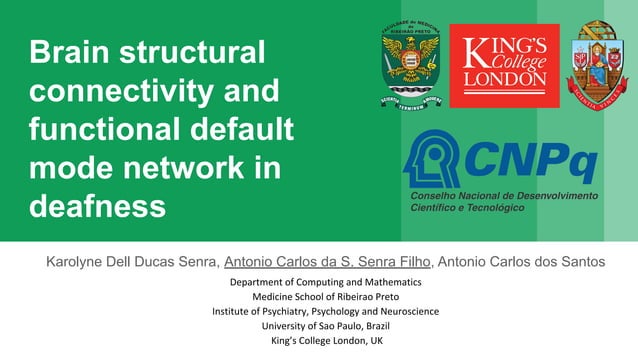 Brain structural connectivity and functional default mode network in ...
