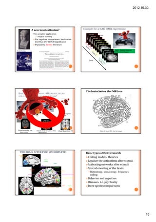 Week 1. Basics of multimodal imaging and image processing. Functional ...