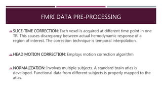 fMRI in machine learning | PPTX
