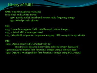 fMRI Presentation | PPTX