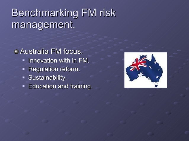 Fm Risk Management Sumeet Sharma | PPT