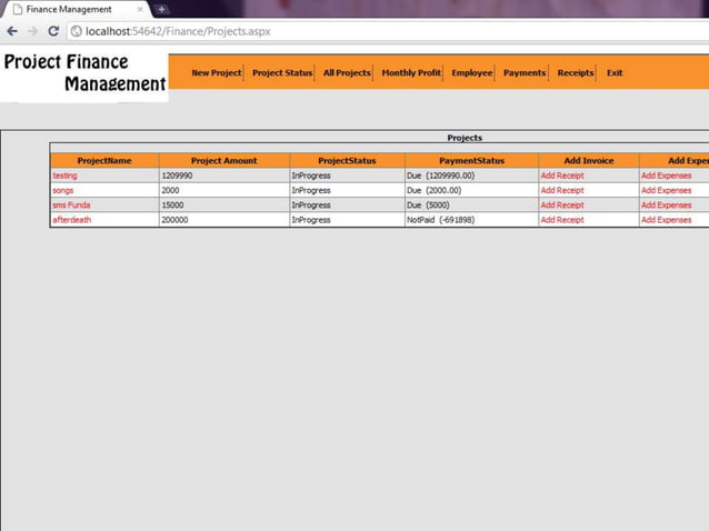 finance management system | PPT