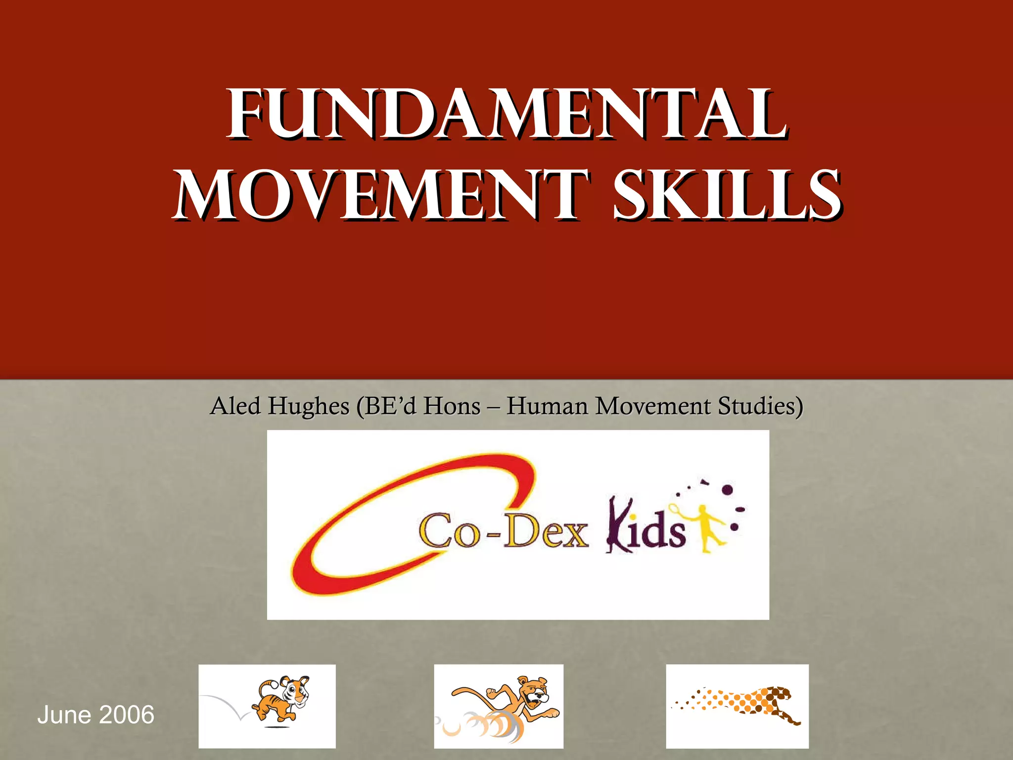 Fundamental Movement Skills | PPT