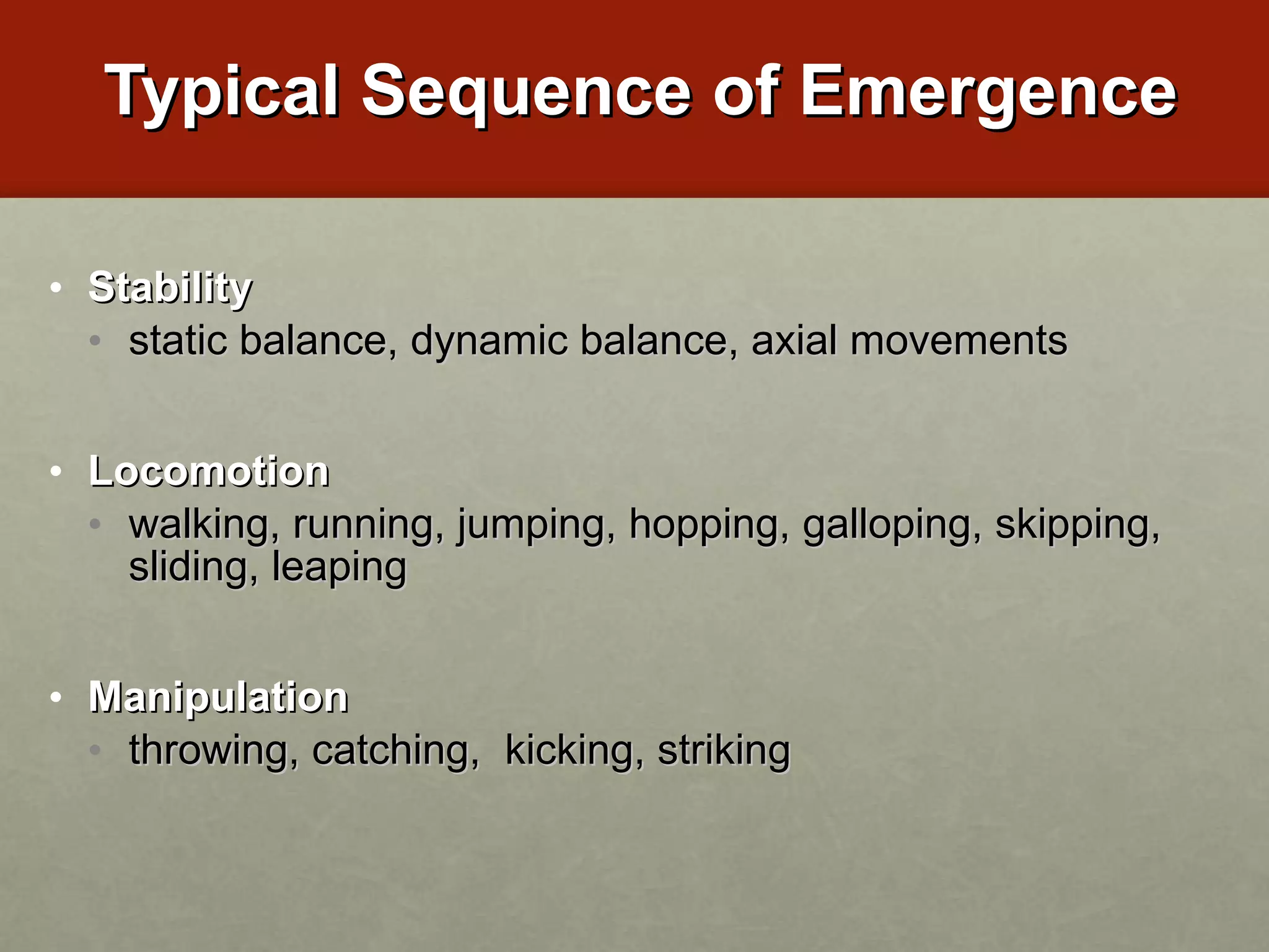 Fundamental Movement Skills | PPT