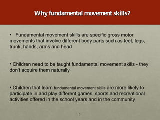 Fundamental Movement Skills | PPT