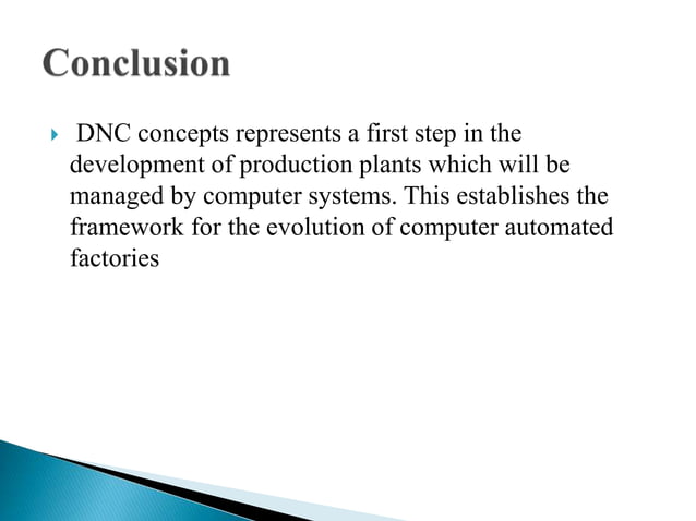DISTRIBUTED NUMERICAL CONTROL | PPTX | Data Storage and Warehousing ...