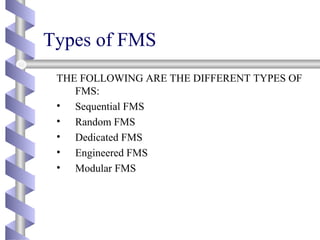 Fms | PPT