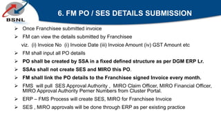 Fms erp process for CUSTOMERS of BSNL INDIA | PPT