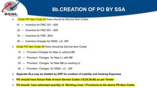 Fms erp process for CUSTOMERS of BSNL INDIA | PPT