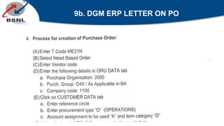 Fms erp process for CUSTOMERS of BSNL INDIA | PPT