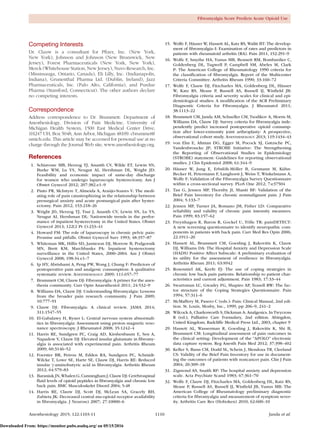 FMSQ Prior to Hysterectomy | PDF | Physical Therapy | Wellness