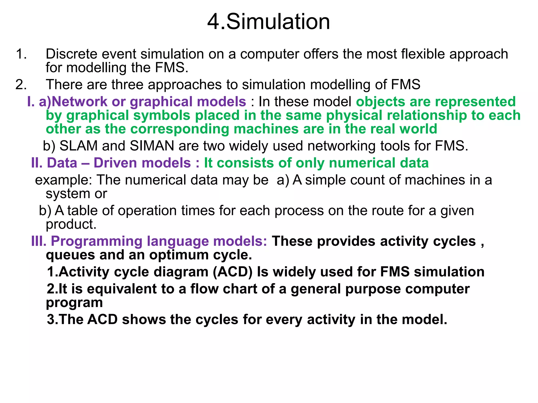 Flexible manufacturing systems (FMS) | PPTX