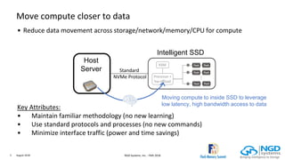 #FMS2018 NGD Systems Real World Results with #ComputationalStorage | PDF