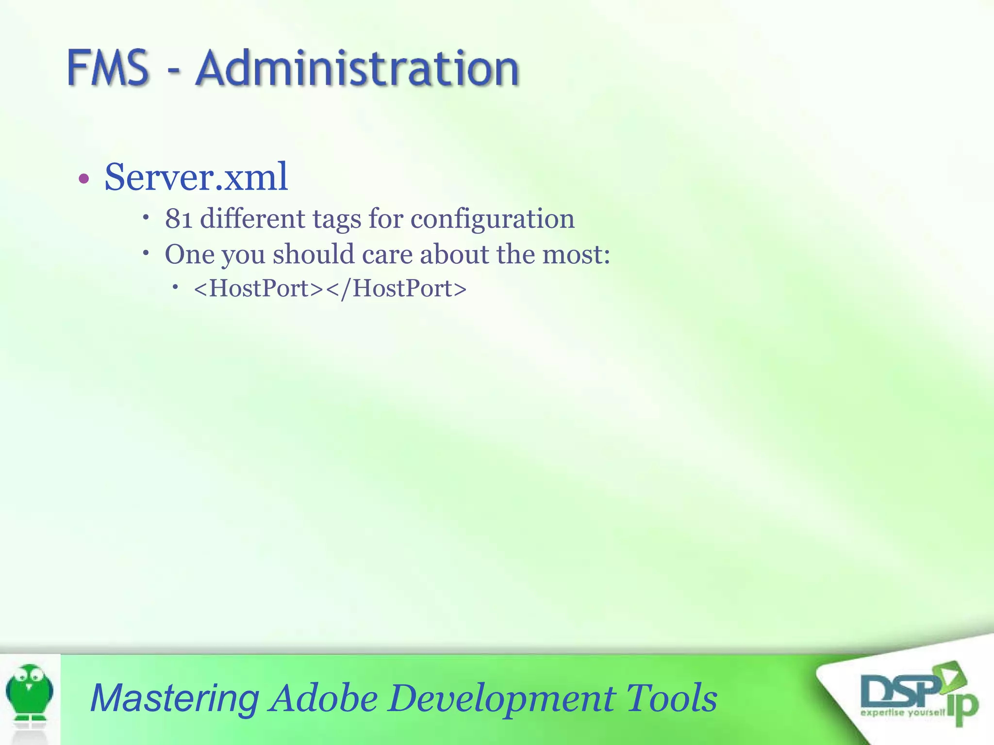 FMS Administration Seminar | PPT
