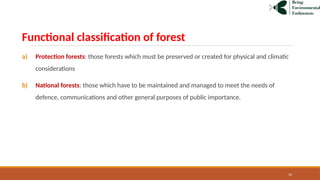 Introduction to Forest management; scope, objectivest | PPTX