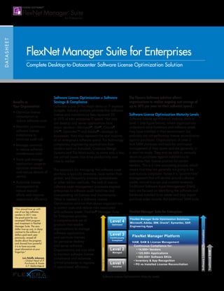 FlexNet Manager Suite for Enterprises A.P. Møller-Mærsk Success Story | PDF