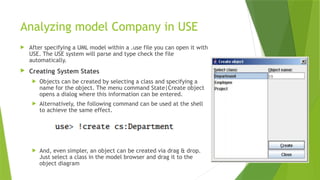 Comprehensive Guide to Object Constraint Language (OCL) and USE Tool ...